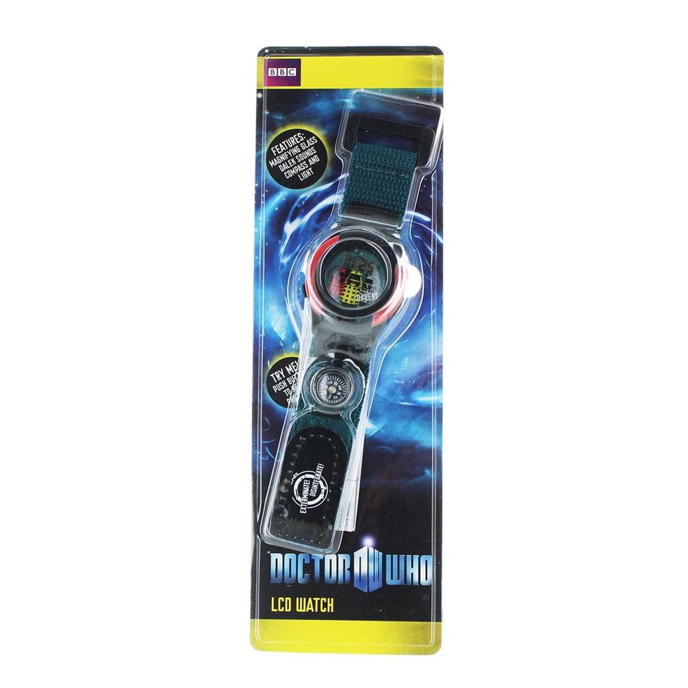 Doctor Who - Doctor Who Interchangeable Head LCD Watch - Walmart.com ...