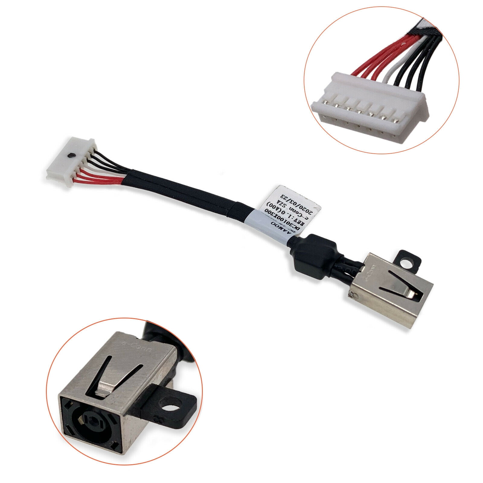 For Dell XPS 15 7590 P56F003 Laptop AC DC IN Power Jack Charging Port ...
