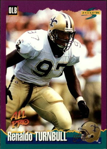 1994 Score #101 Renaldo Turnbull NFL Football Trading Card - Walmart.com