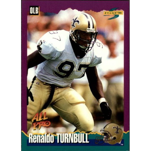 1994 Score #101 Renaldo Turnbull NFL Football Trading Card - Walmart.com