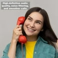 Retro telephone handset, equipped with clear call noise reduction ...