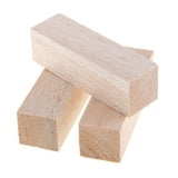 3/5Pcs Balsa Wood Dowel Rods Blocks - Hardwood Dowels - Craft Dowels ...