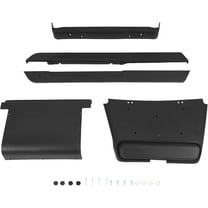 HECASA Complete Plastic Kit Compatible with Golf Cart EZGO TXT Black ...