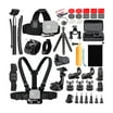 Sunpak 090729612974 Action Camera Accessory Kit - Black - Walmart.com