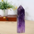 EDFRWWS Natural Crystal Amethyst Quartz Point Wand Healing Chakra Stone ...