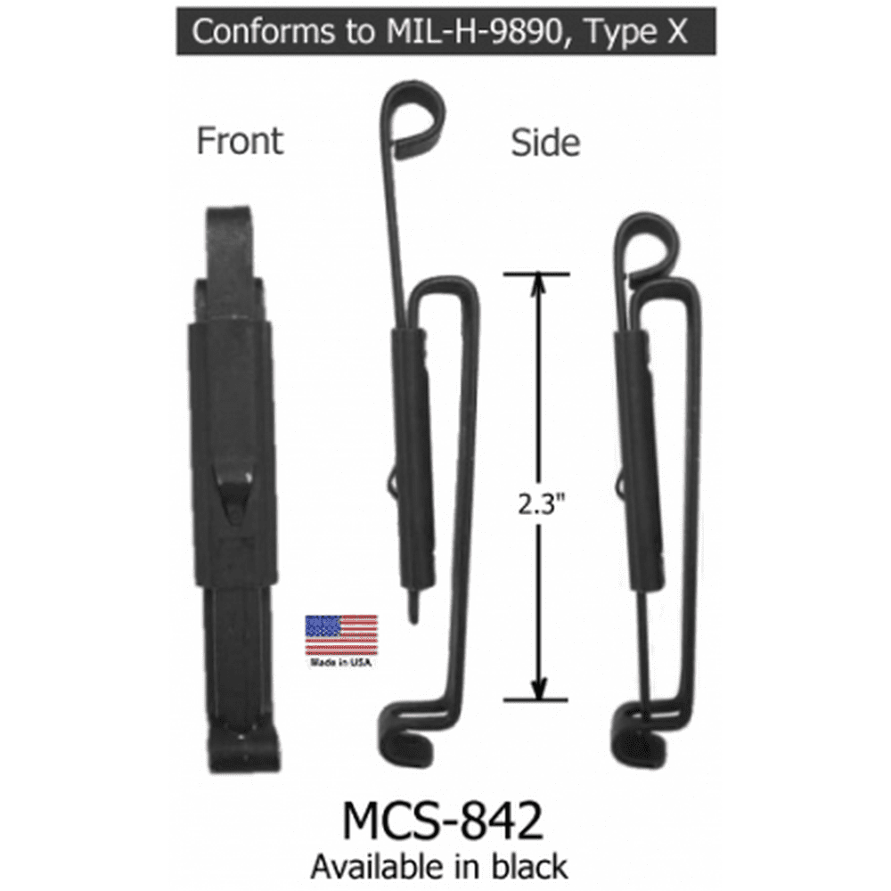 ALICE keeper clip with slide lock, tempered gear clip - Walmart.com ...