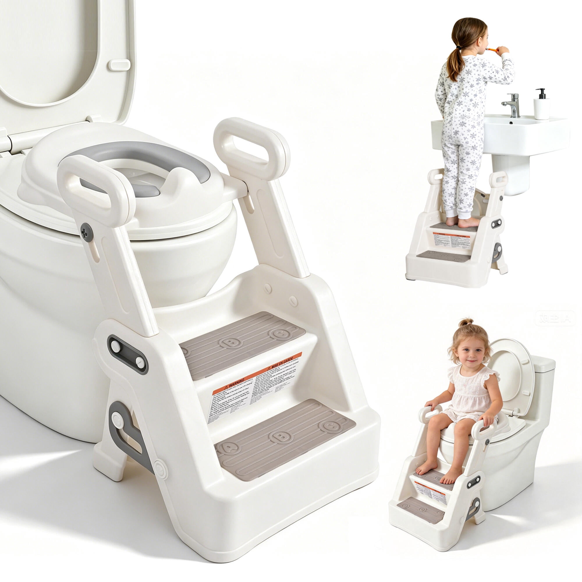 Click here for Livingbasics Foldable Potty Training Toilet Seat... prices
