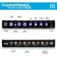 Lanzar 4 Band Adjustable Parametric Equalizer with Subwoofer Gain ...