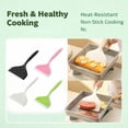 Silicone Spatula Set, High Heat Resistant, BPA Free Kitchen Spatula for ...