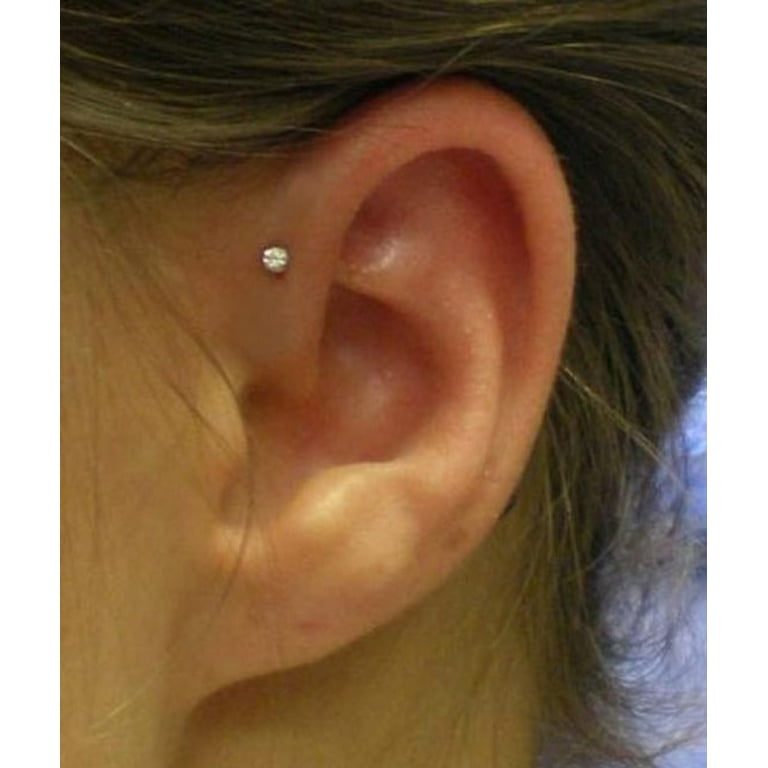 Triple Forward Helix Piercing Studs