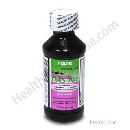 UPC 354838138405 - Lannett Diabetic Siltussin Expectorant, 4 oz ...