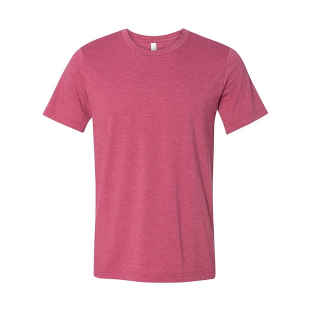 BELLA+CANVAS - 3001 Unisex Jersey T-Shirt - Heather Raspberry - XXX ...