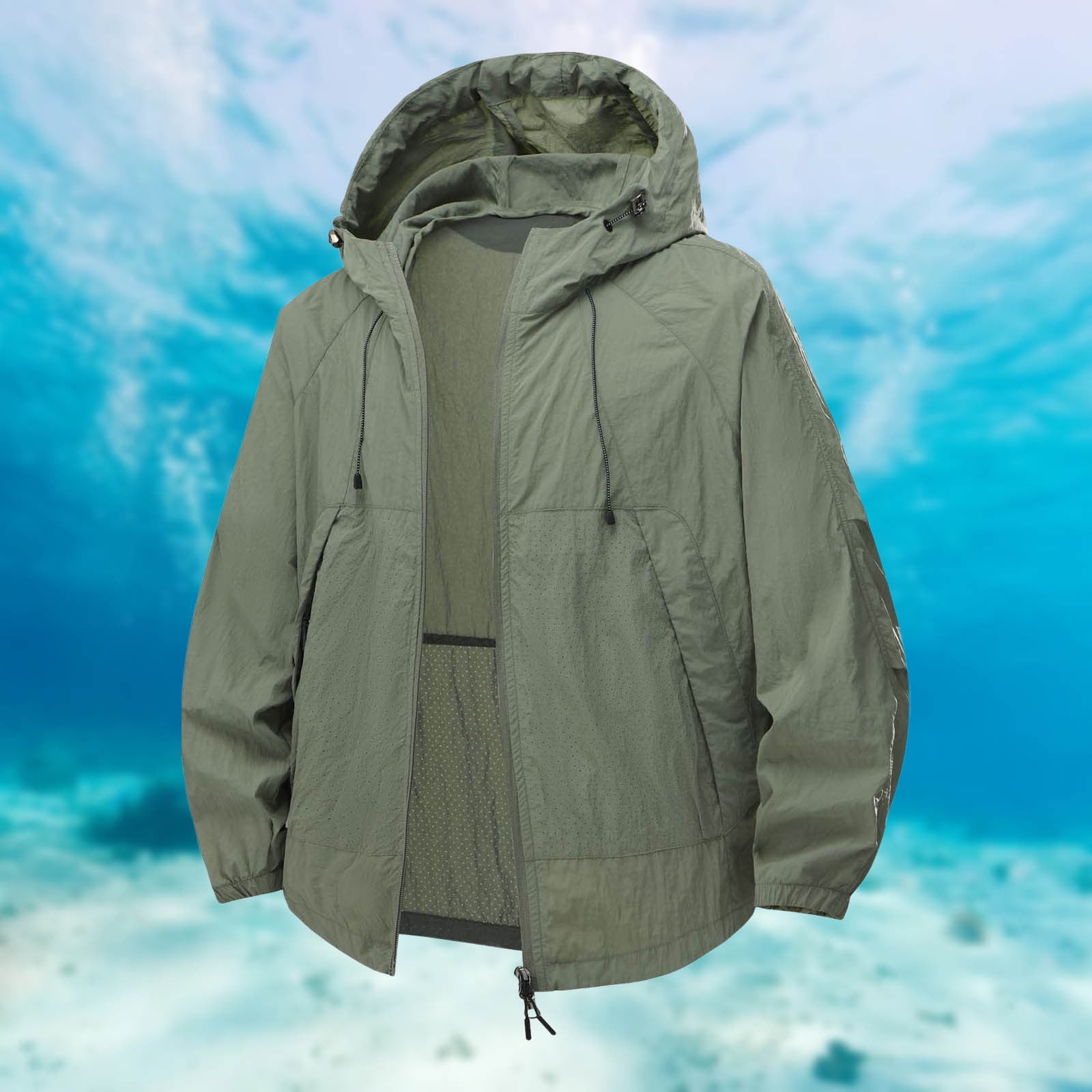 Click here for Chaochao Mens Casual Jackets Lightweight Summer Zi... prices