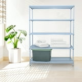 Design Ideas MeshWorks 5-Tier Metal Storage Shelving Unit, Heavy-Duty ...
