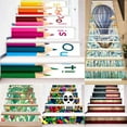 Customize 3D Staircase Mural Stickers Waterproof Vinyl Removable Stair ...