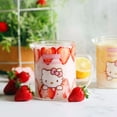 Sanrio Kawaii Hello Kitty Glass Measuring Cup Anime Cartoon Thickened ...