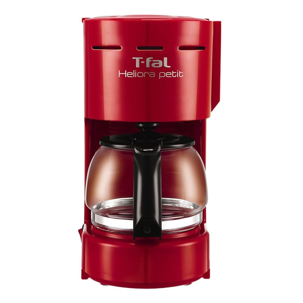 Cafetera de Goteo T-Fal Heliora Petit 4 Tazas Roja | Walmart en línea