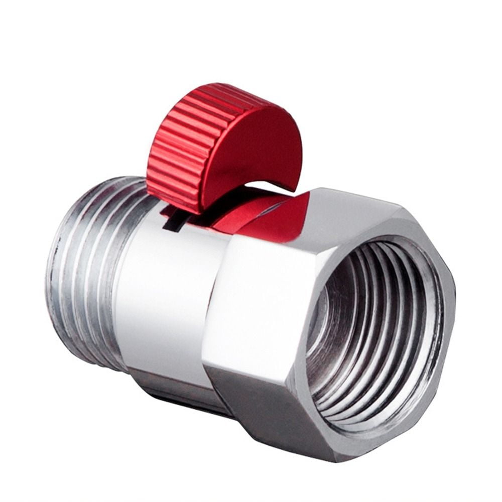 Quick-opening Straight-through Bath Water Tap Accessory Water Shut-Off ...