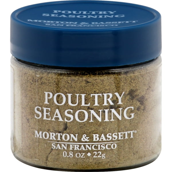 Morton and Bassett Spices Poultry Seasoning, 0.8 oz - Walmart.com