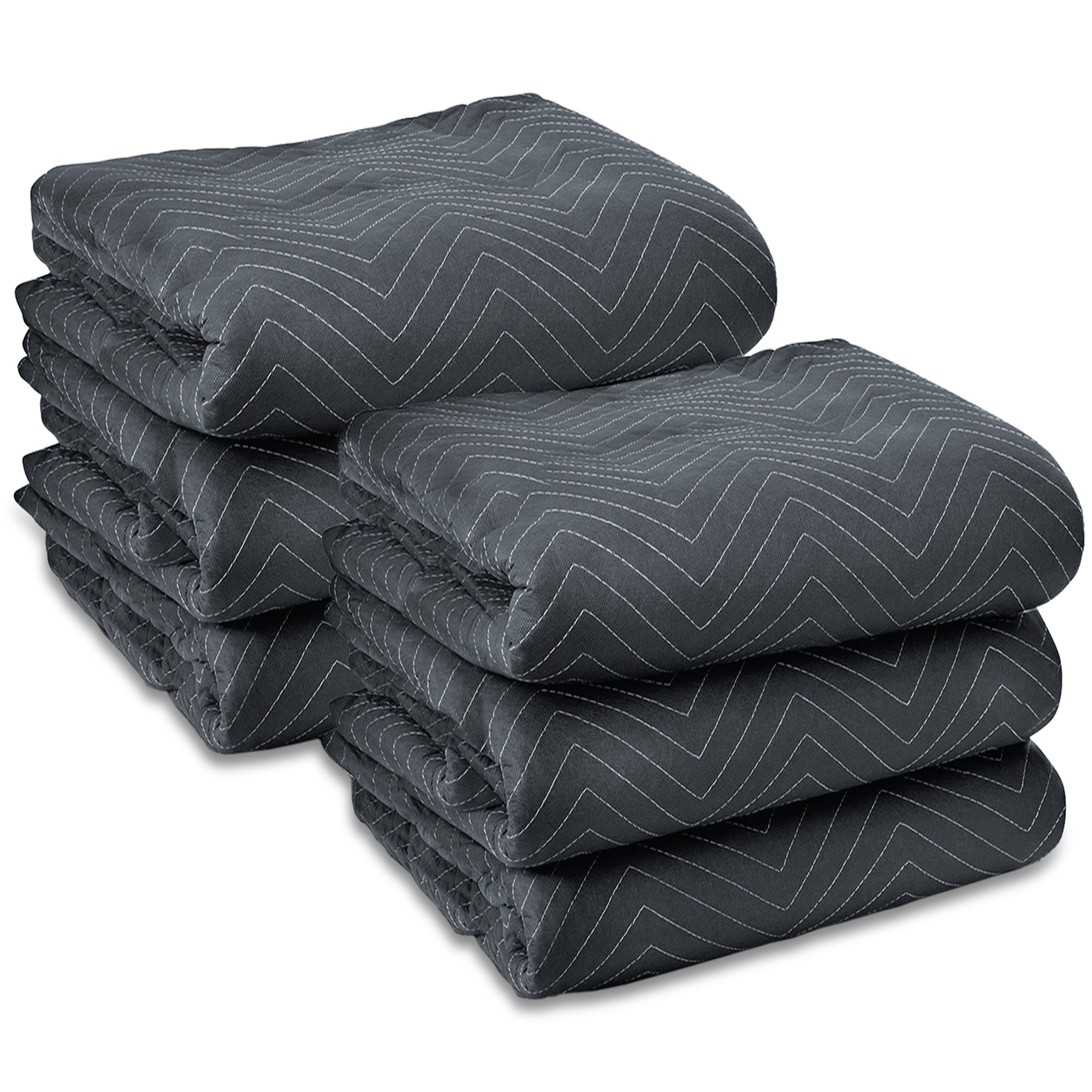 Sure-Max 6 Moving & Packing Blankets - Ultra Thick Pro - 72" x 40 ...