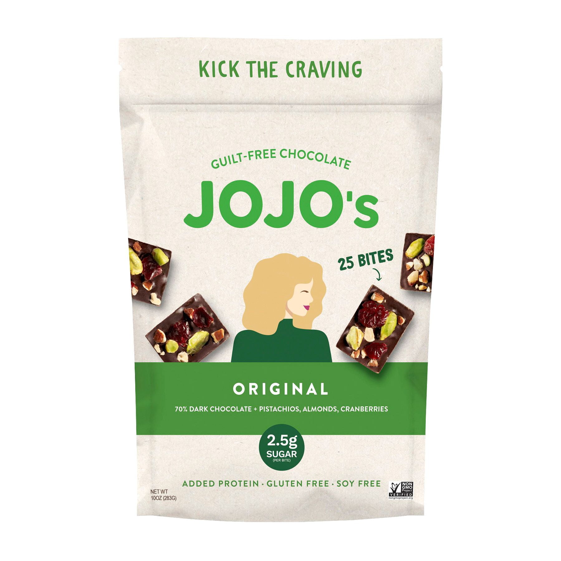 JOJO's Original Dark Chocolate Bites, 10 oz. - Walmart.com