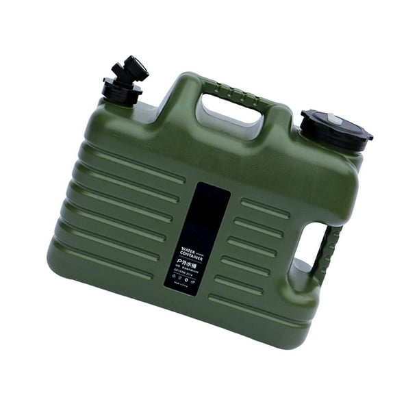 Water Storage Tank with Faucet Water Container Outdoor Hiking Water ...