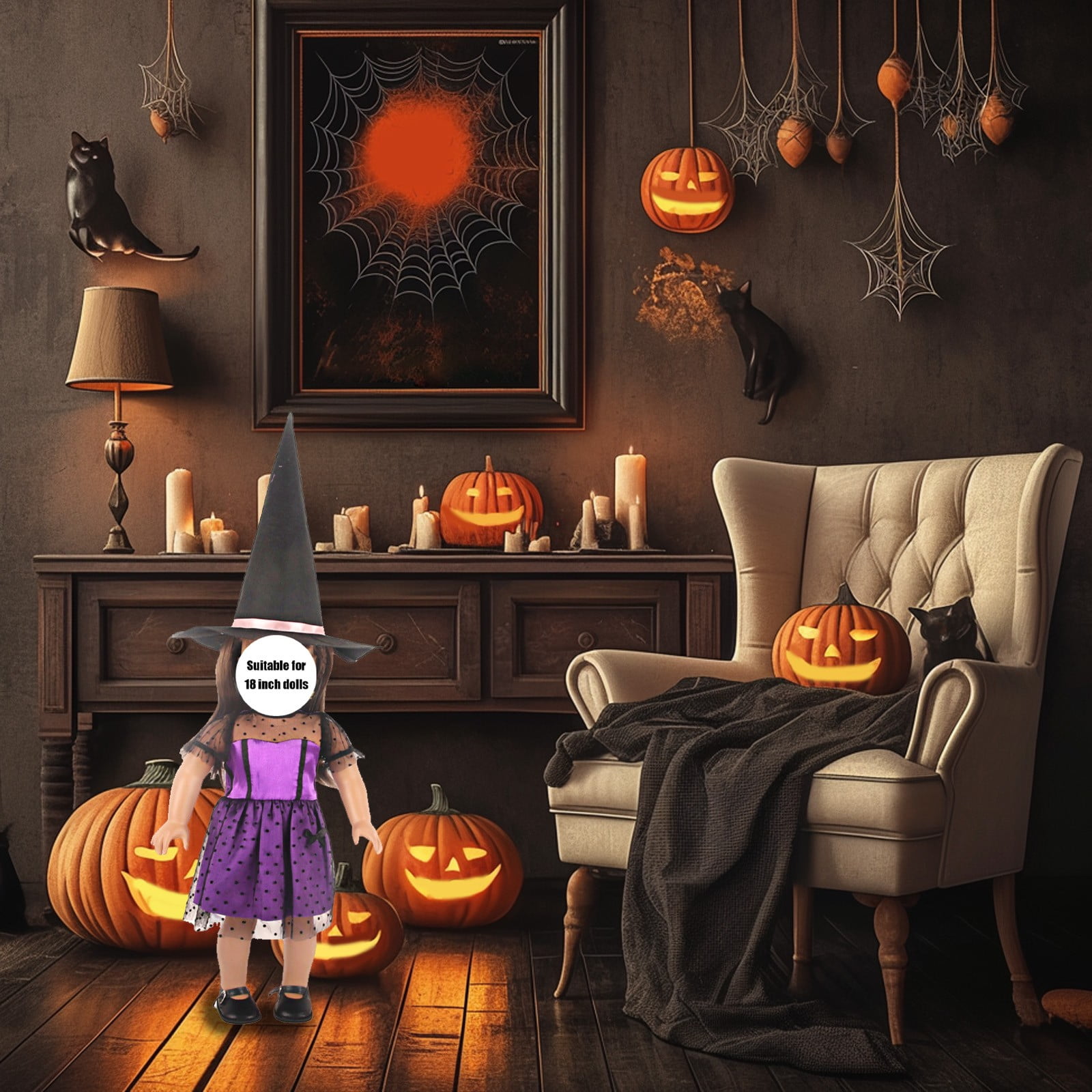 Click here for Lydiaunistar Halloween Costume 18 Inch Doll Clothe... prices