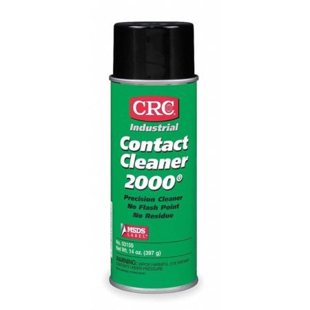 CRC - 3150 Precision Contact Cleaner 2000, 13 oz Aerosol Can, Clear ...