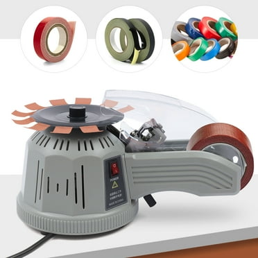 Automatic Tape Dispenser, Electric Cutter Machine, Adjustable Width 3 ...