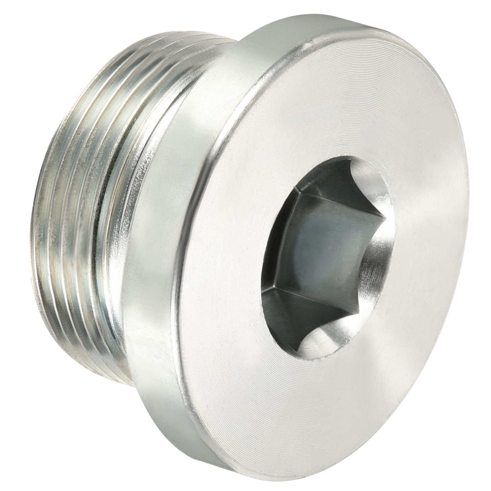 Uxcell M30*1.5 Internal Hex Head Pipe Fitting Plug, Male Thread 45 ...