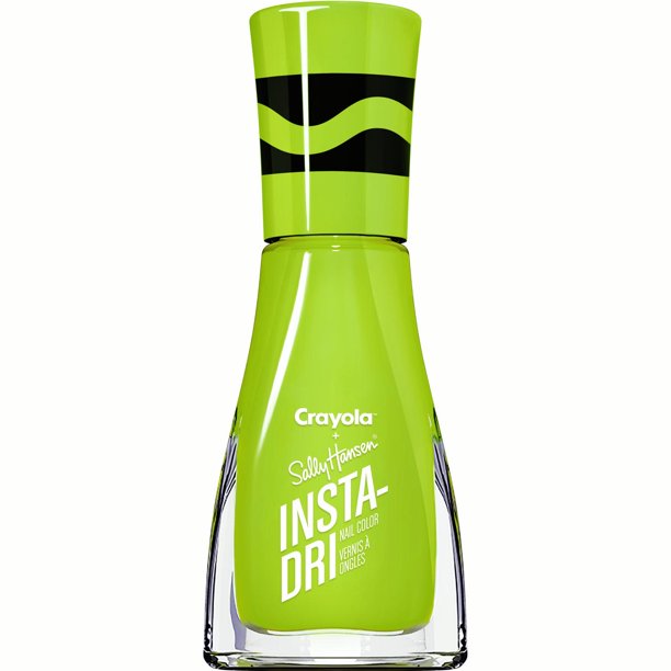 Sally hansen insta dri fast dry crayola nail color, color inch worm ...