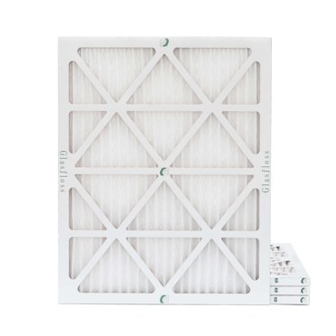 Aerostar MERV 8 Pleated Air Filter for HVAC, 16 3/8 x 21 1/2 x 1, AC ...