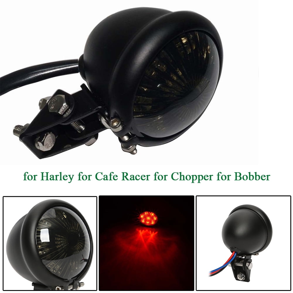ALLTIMES Motorcycle LED Tail Light Brake Stop Lamp for Harley for Cafe ...