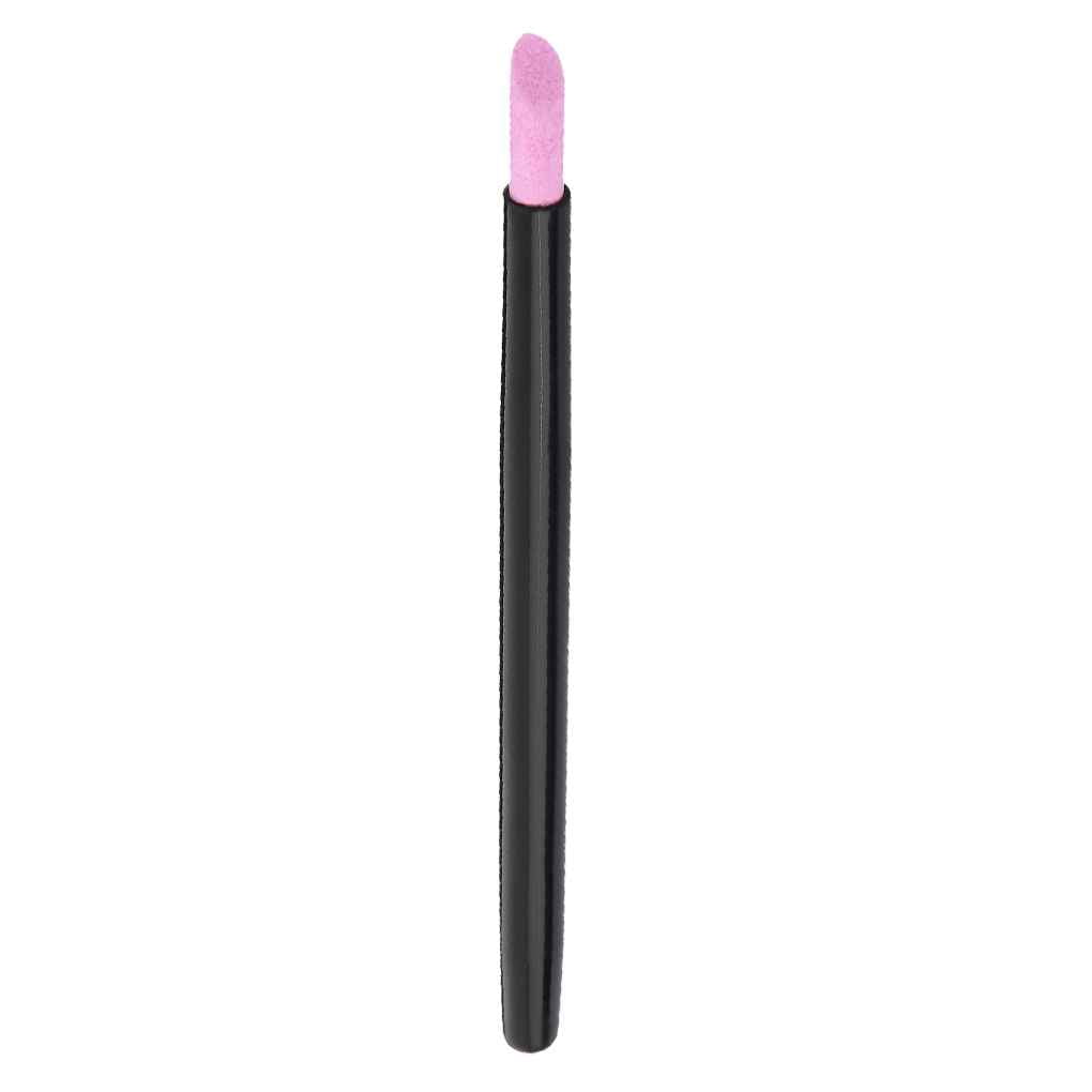 Stone Nail File Pen Black Polishing File Nail Grinding Pen for Women ...
