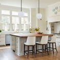 1 Light Modern Brushed Brass/Brushed Nickel/Matte Black Cloud Glass ...