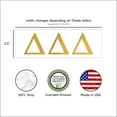 Pro-Graphx Delta Delta Delta Greek Sorority Sticker Decal, 2.5 Inches ...