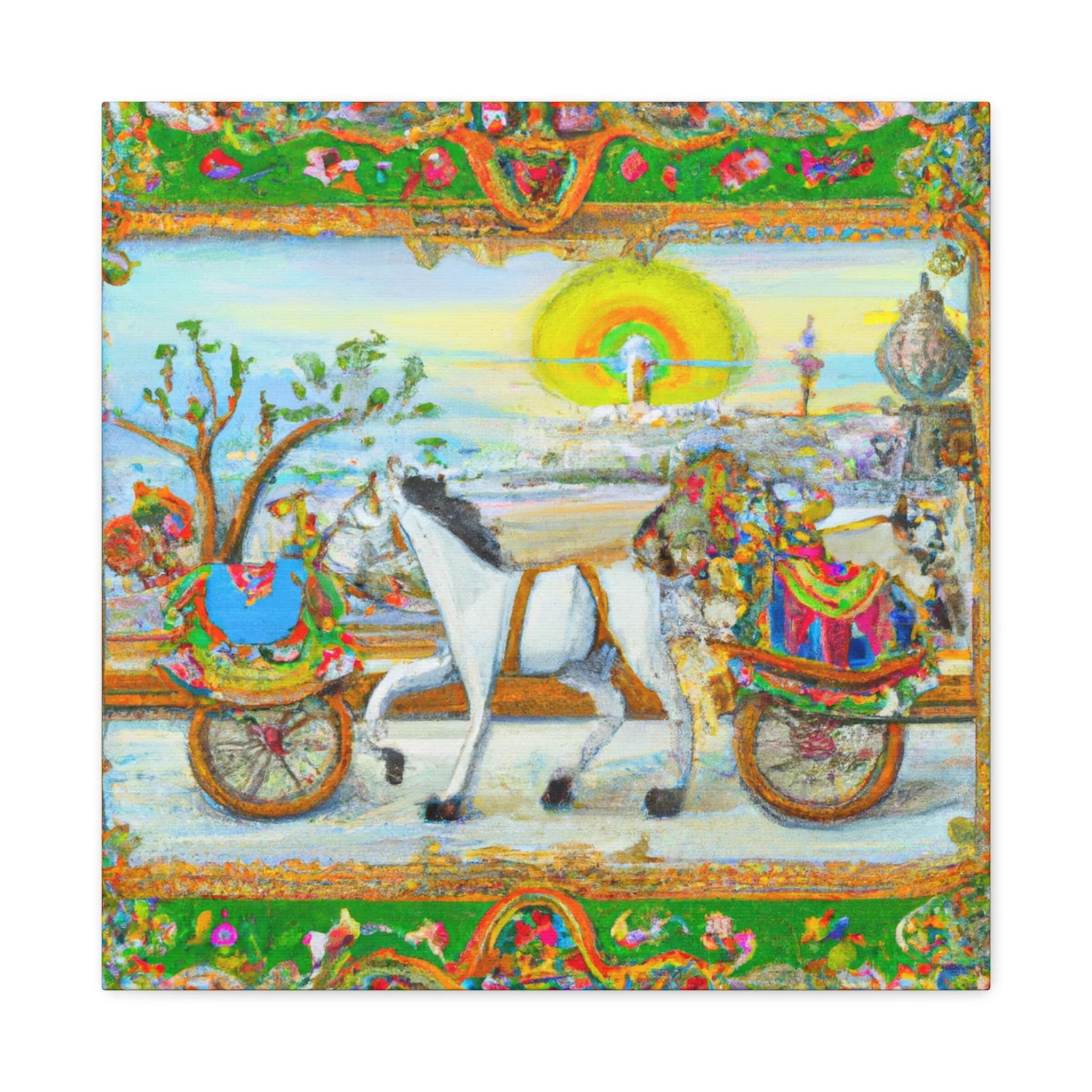 Mule of Regal Splendor - Canvas - Walmart.com