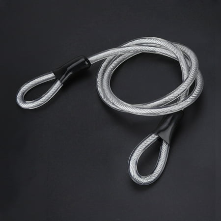 Silver Wire Rope, Security Cable, 120cm Rope Lock Accessory For Glass ...