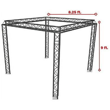 Trade Show Booth, Trusses DJ Stage 12' X 12' X 10' Metal Truss Triangle ...