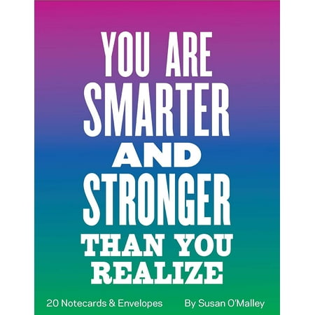 You Are Smarter and Stronger Than You Realize Notes: 20 Notecards ...