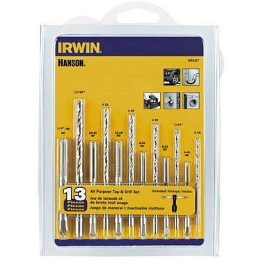 Irwin Tools 26377 117-Piece Deluxe Tap and Die Set, Hanson Machine ...