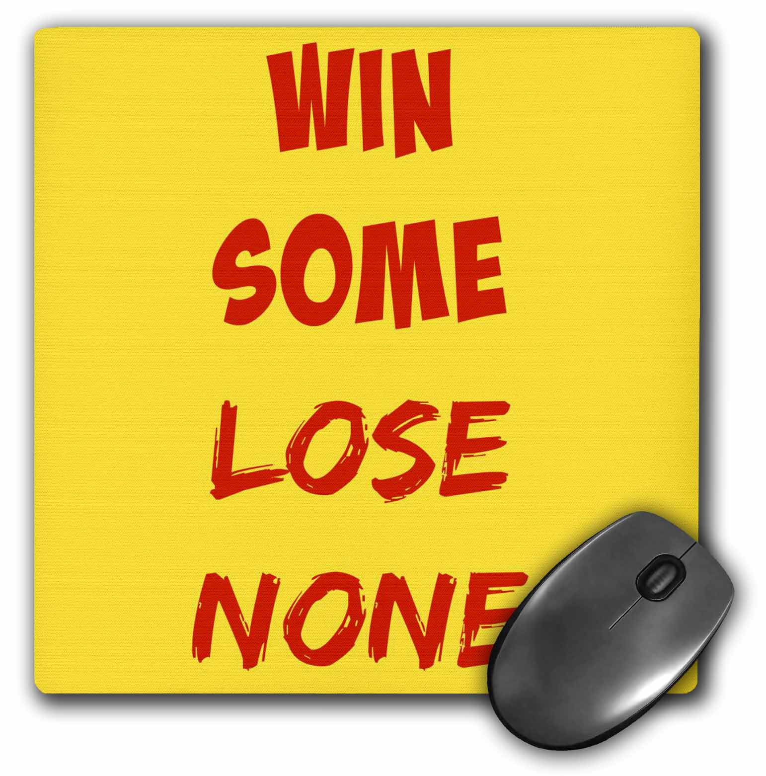 3dRose, Win some lose none, Mouse Pad - Walmart.com