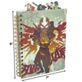 Avatar Journal Spiral Notebook with Character Tabs for Boys Girls Anime ...