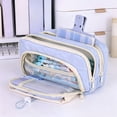 Large Capacity Dstring Pencil Pouch, Stain Resistant Fabric Stationery ...