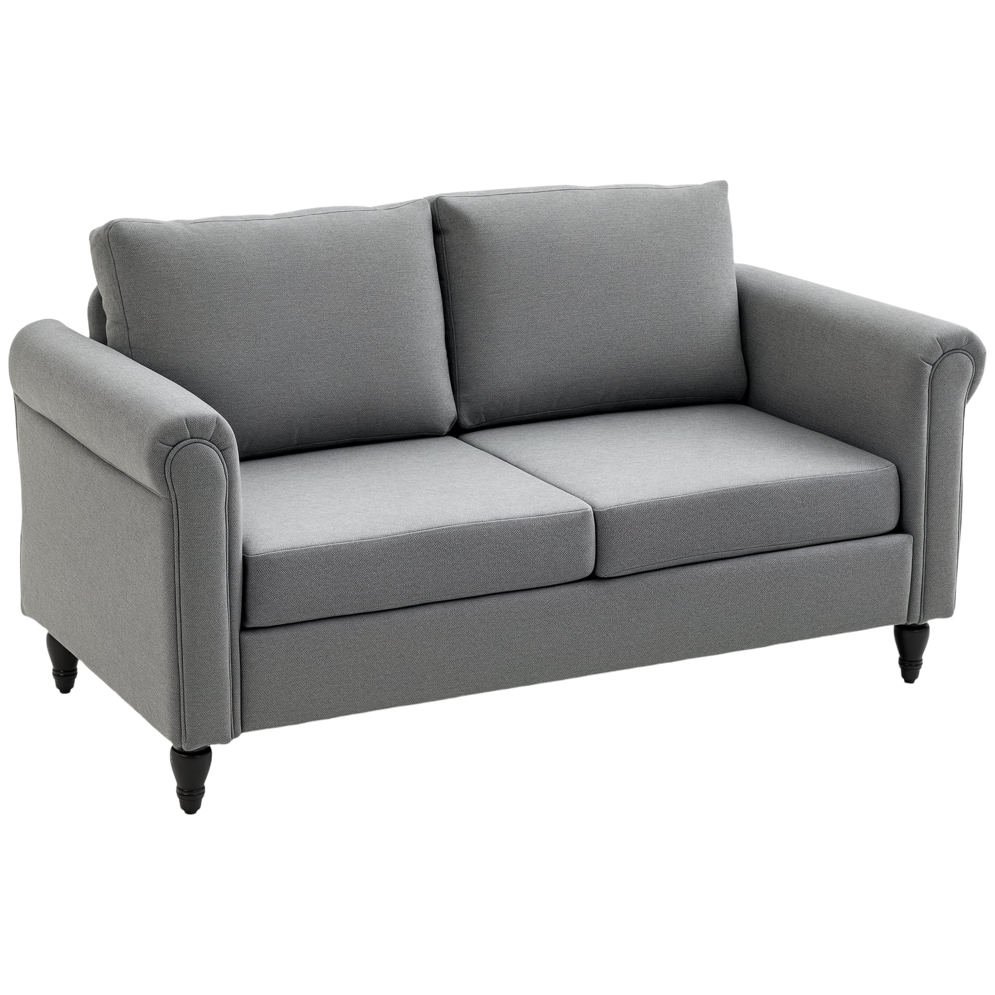 Click here for Homcom Loveseat With Curved Armrests And Padded Se... prices
