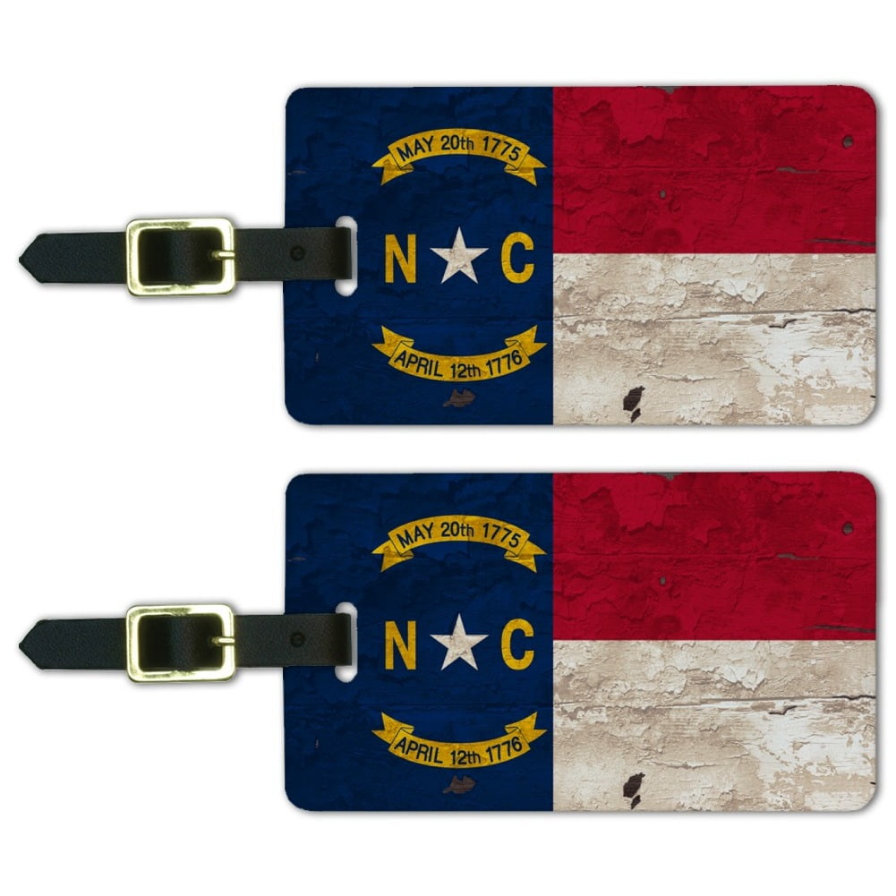 Nc State Luggage Tag