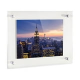 ArtToFrames Acrylic Frame for Photos, 8.5x11 inches, Floating Display ...