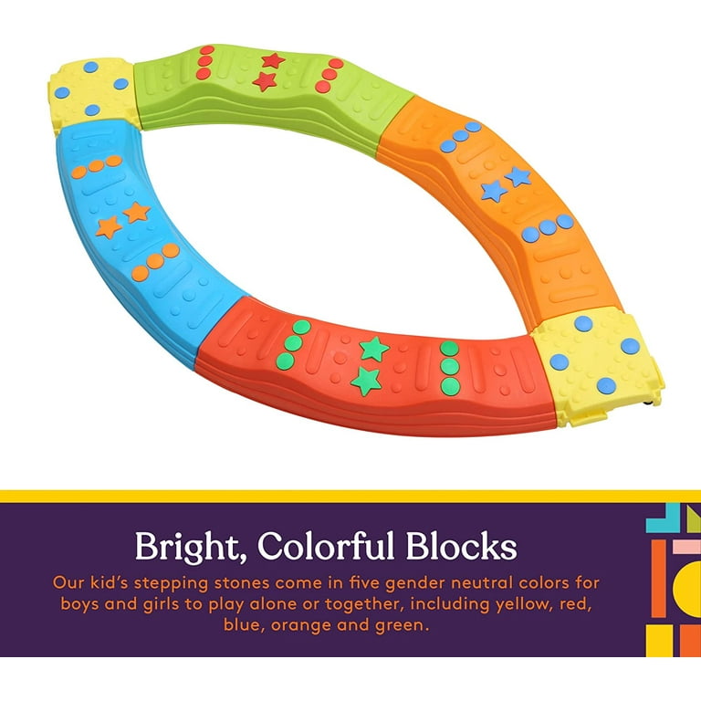 Balance Stones AIPING1 Balance Blocks, Sensory Game Epp Stepping Stones ...
