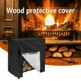 Heavy Duty Firewood Log Rack Cover | 48" x 24" x 42" Outdoor ...