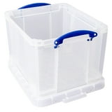 Really Useful Boxes Large Stackable 32 Liters Plastic Storage Box with ...